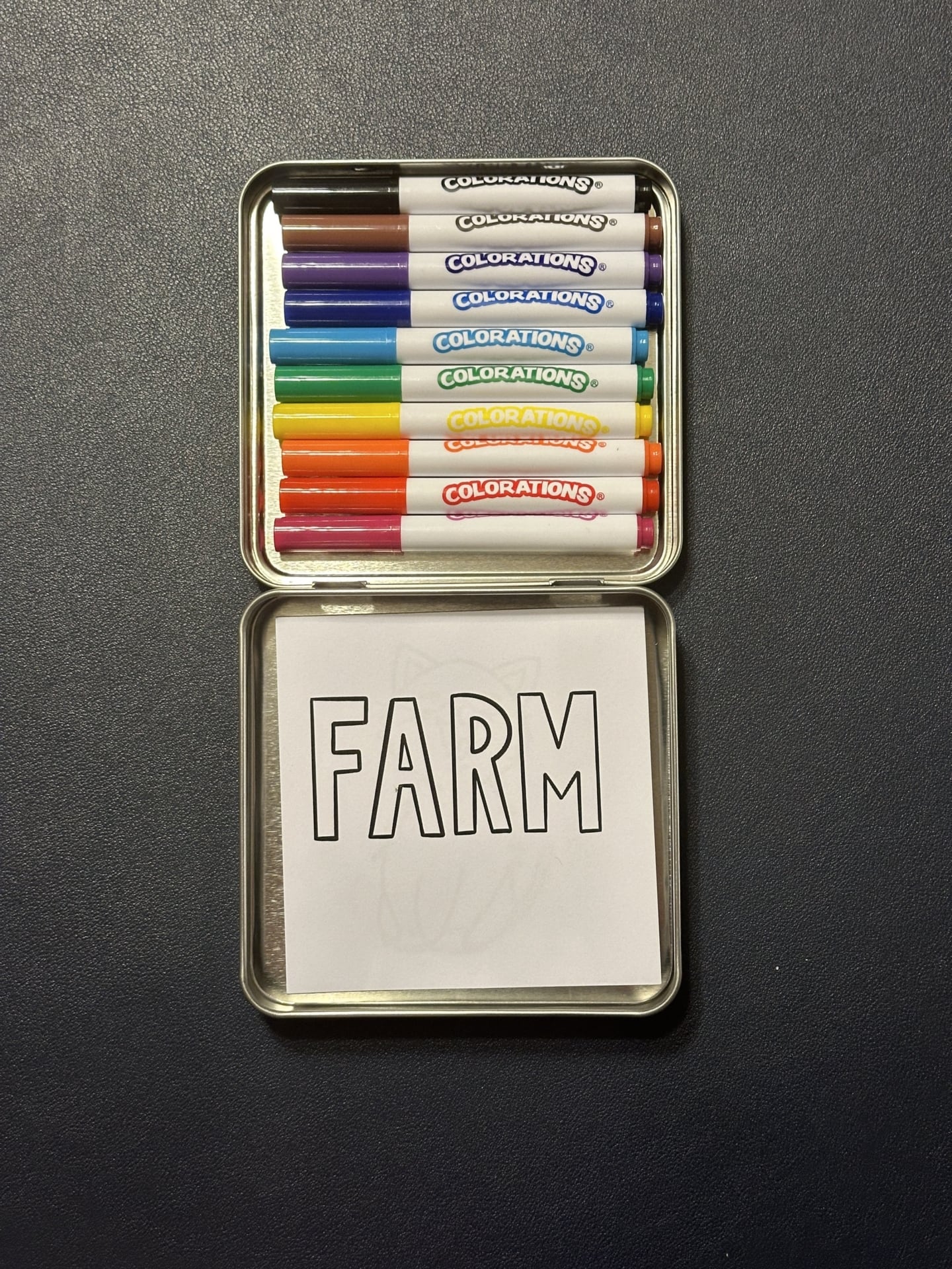 Mini Coloring Tin · Studio 331