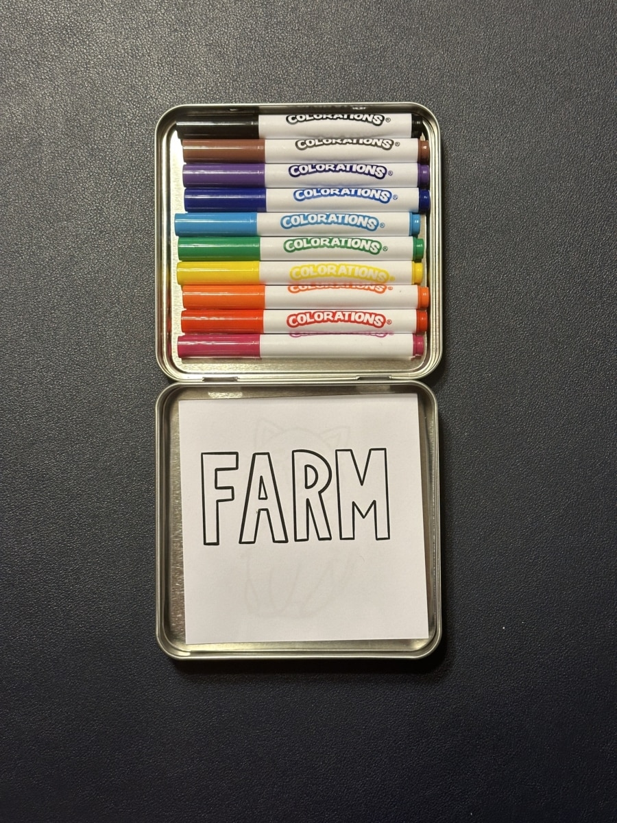 Mini Coloring Tin · Studio 331